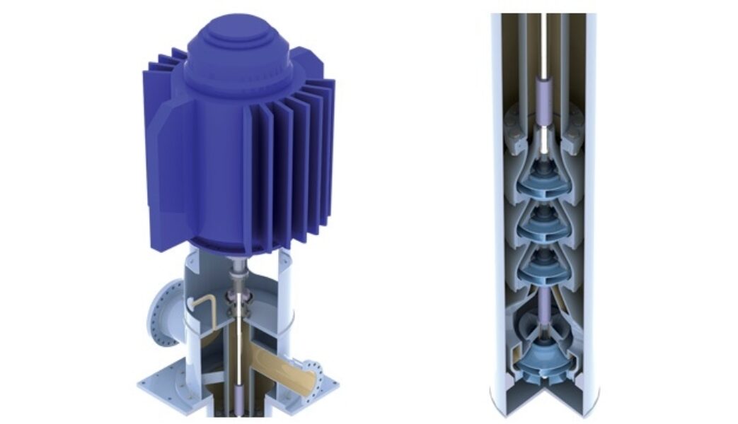 CUP-CEP | Multi-stage, vertical, double entry, canister pump ...
