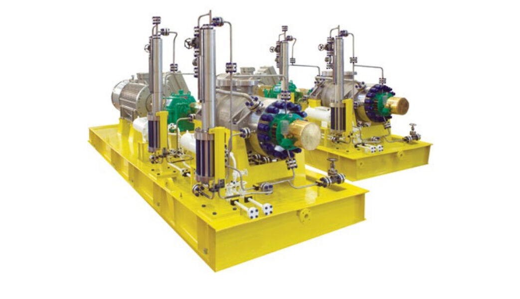 BB5HP Multistage, API 610, Barrel Radially Split Pump | ClydeUnion ...