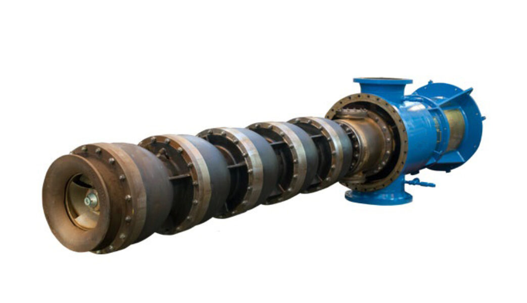 CUP-VS1- Multi-stage, API, vertical diffuser / turbine single case pump ...